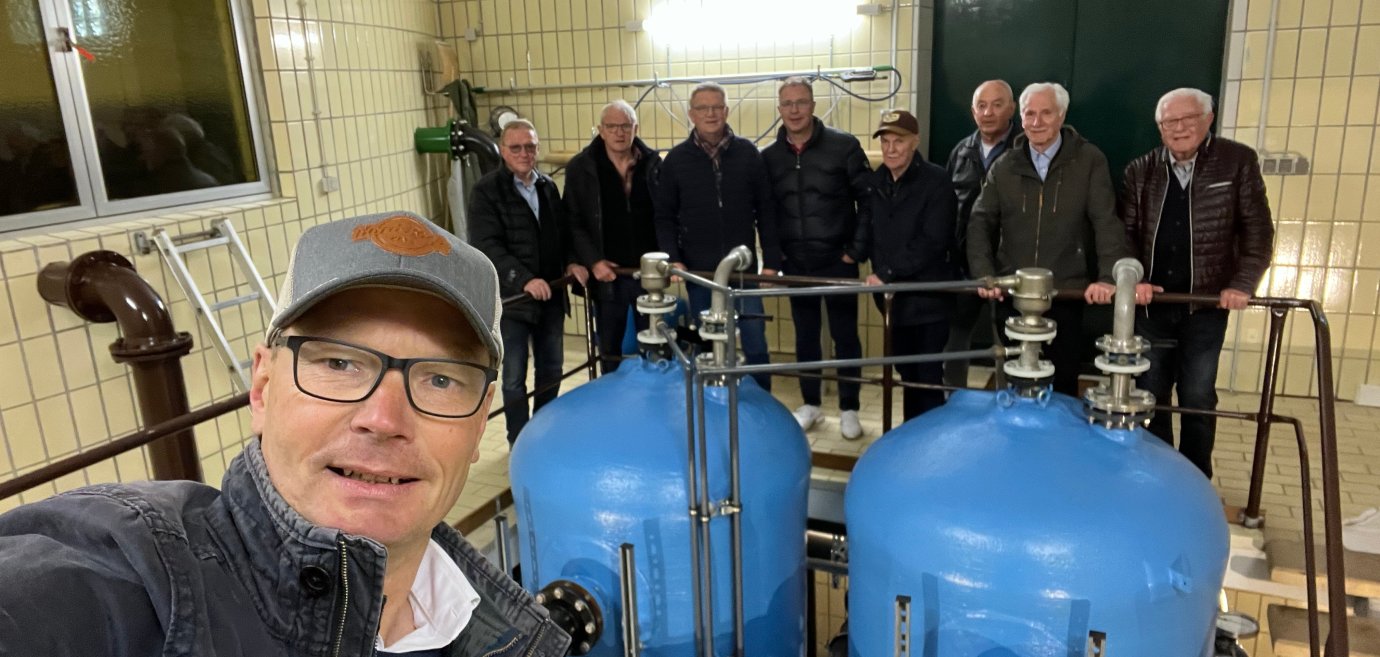 Lions Club Wildeck besichtigt Wasserversorgungsanlagen | Gemeinde Wildeck