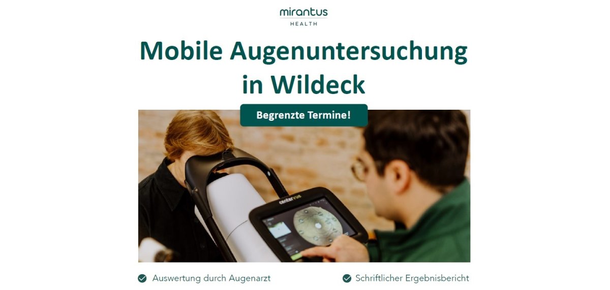 Mobile Augenuntersuchung in Wildeck | Gemeinde Wildeck